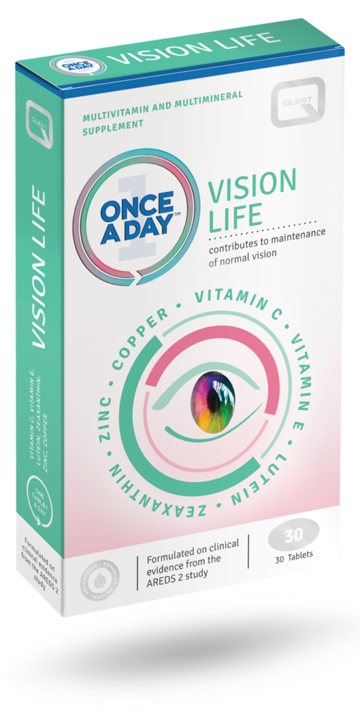 Once A Day Vision Life - Quest Nutra Pharma