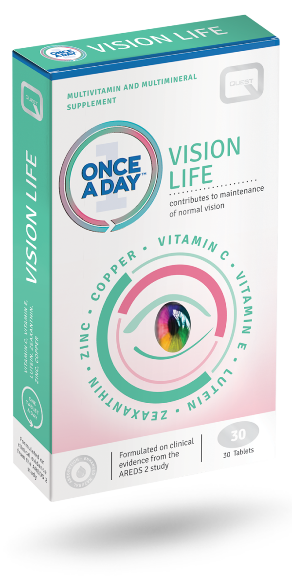 Once A Day Vision Life - Quest Nutra Pharma