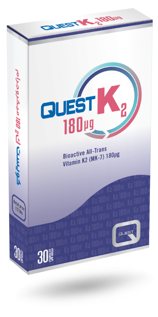 Quest K2 180MCG - Quest Nutra Pharma